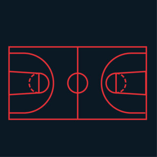 Vibrant And Long Lasting Basketball Court Markings