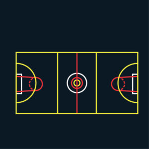 Netball Court Markings | Full Colour Designs & Unbeatable Prices ...