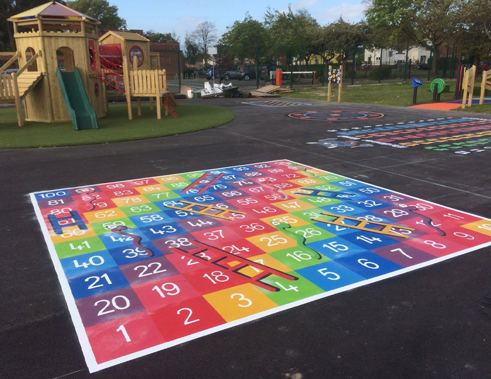 Maths Playground Marking Ideas Designs Lines You Can Count On US