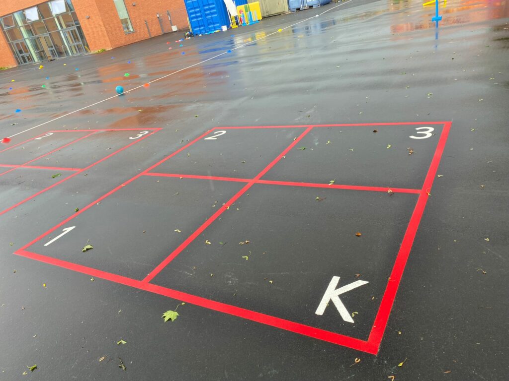 King Square Playground Markings | Designs & Lines