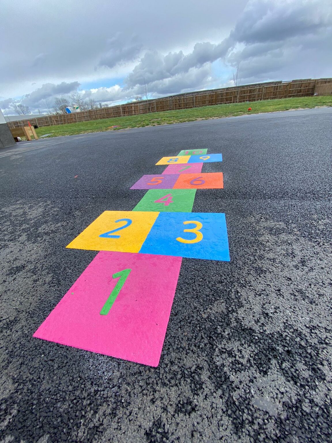 3 Way Hopscotch Playground Markings | Designs & Lines