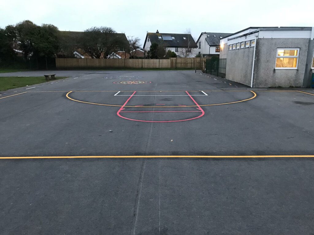Netball, Basketball & 5 a Side (without basketball D) Playground ...