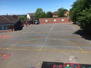 Mini Short Tennis Playground Markings | Designs & Lines