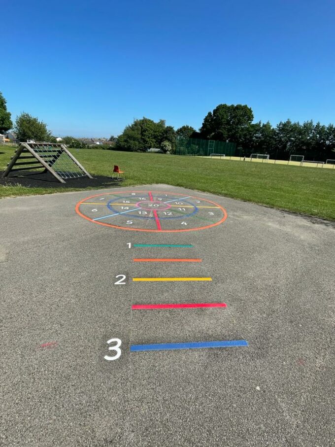 Number Target 20 Playground Markings | Designs & Lines