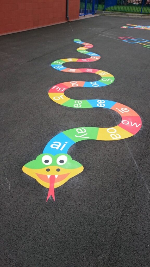 Phonics Snake - Designs & Lines