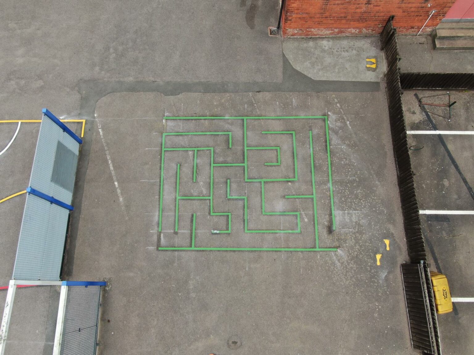 Rectangular Maze Playground Markings | Designs & Lines