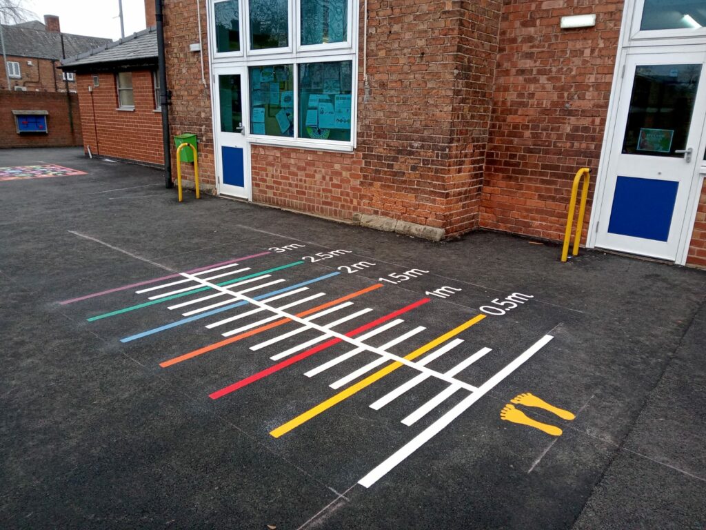 Standing Long Jump Playground Markings | Designs & Lines