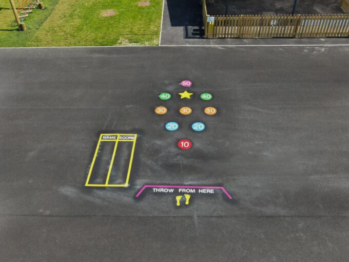 Target Throw Playground Markings | Designs & Lines