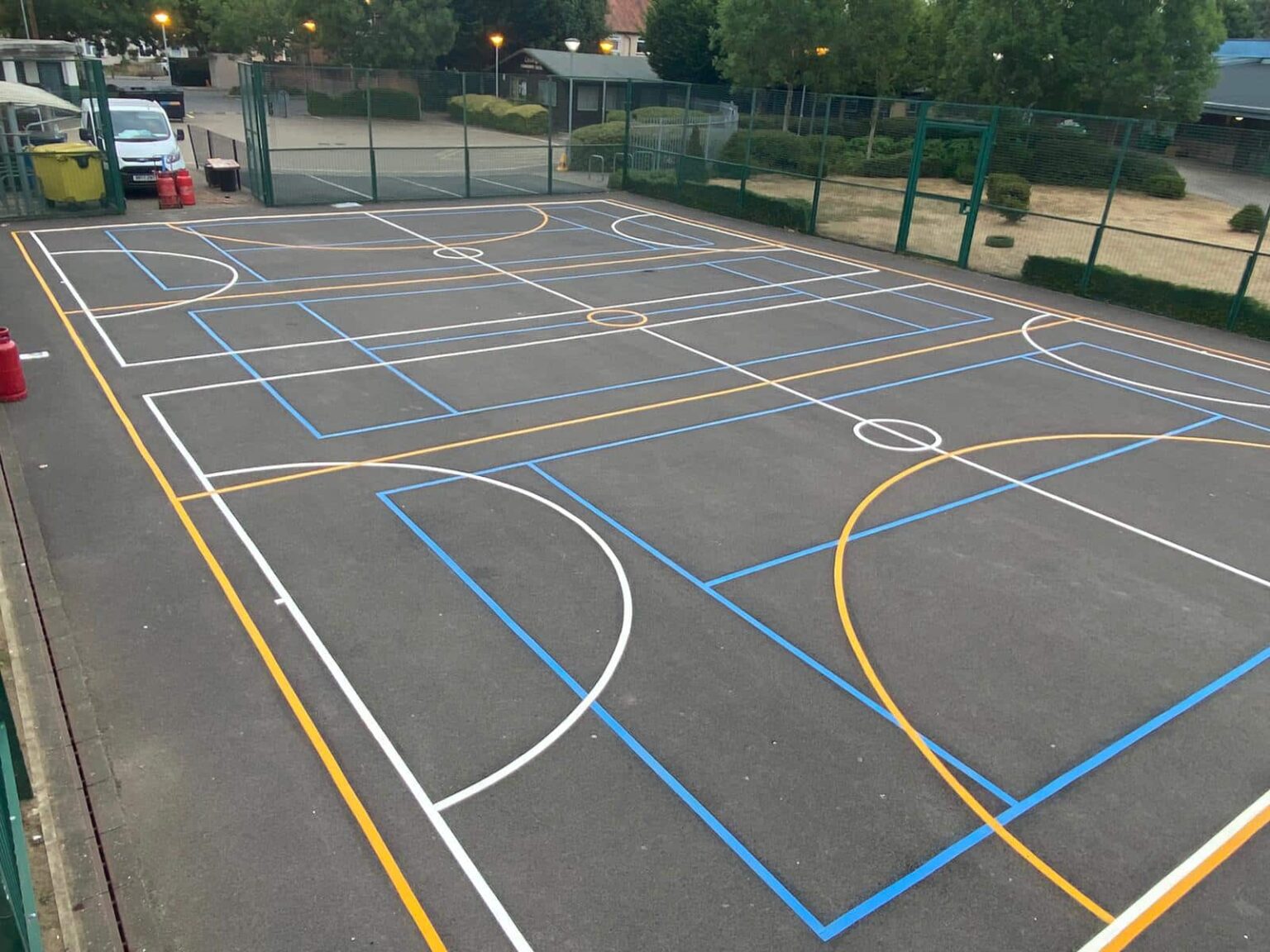 Court & Sport Markings for School Playgrounds | Designs & Lines