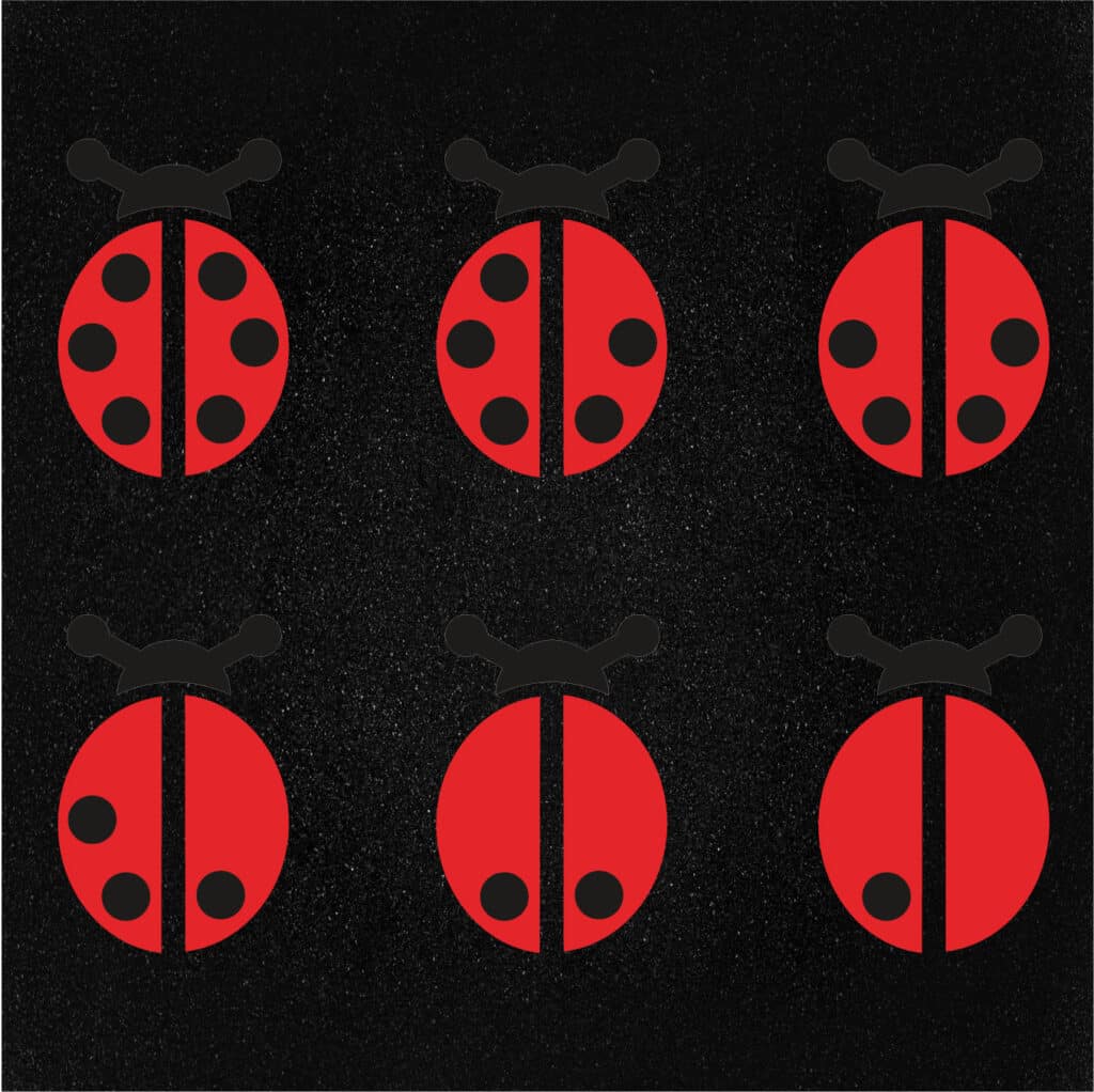 Ladybird Counters Playground Markings | Designs & Lines
