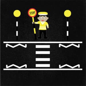Roadway Playground Markings | Fun & Safety | Designs & Lines