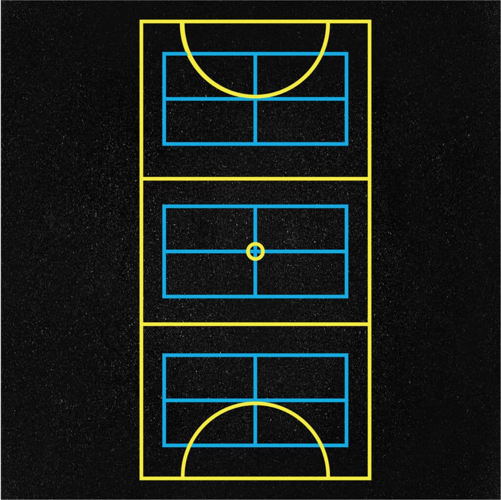 Netball & Short Tennis Playground Markings | Designs & Lines