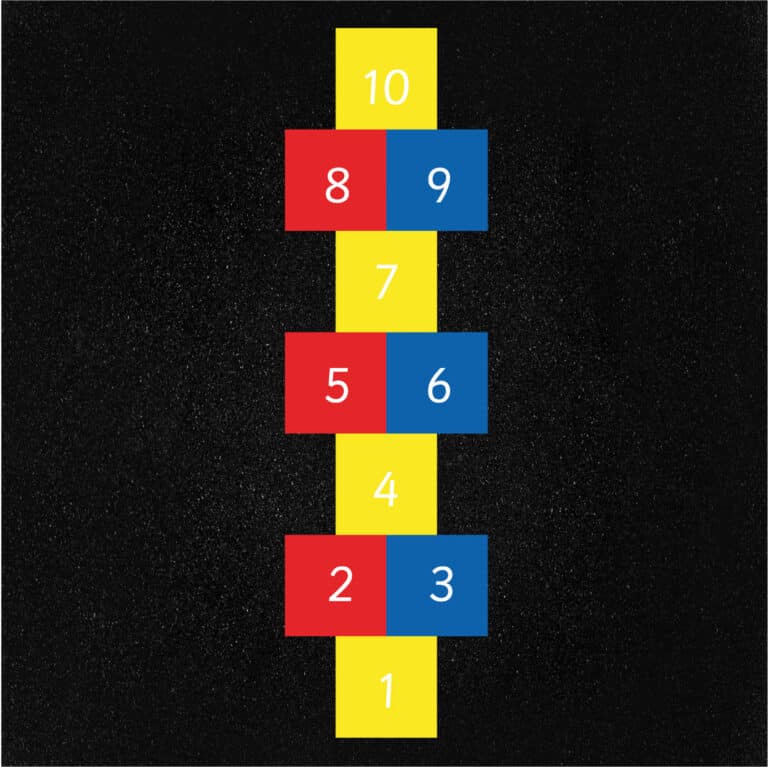 Hopscotch Playground Markings | Fun & Easily-Installed Games for Schools