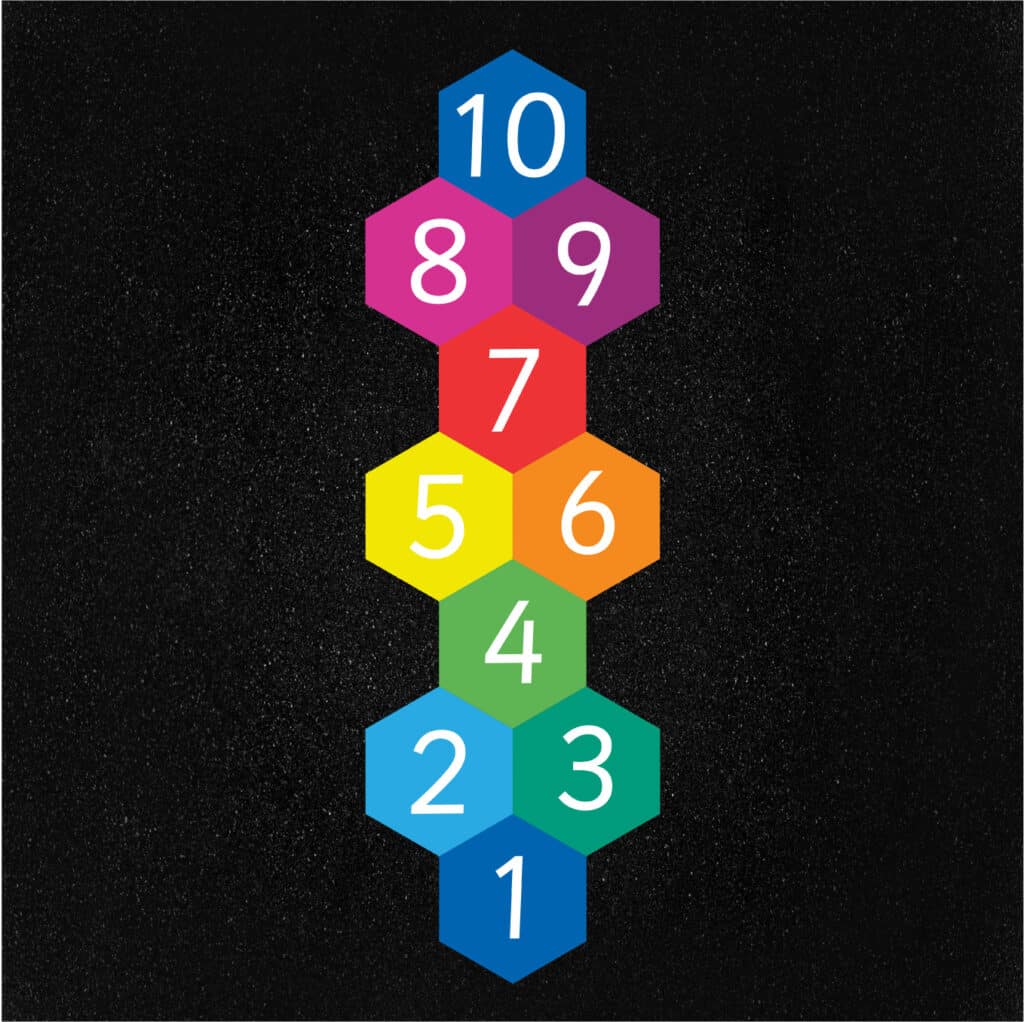 Hopscotch Playground Markings | Fun & Easily-Installed Games for Schools