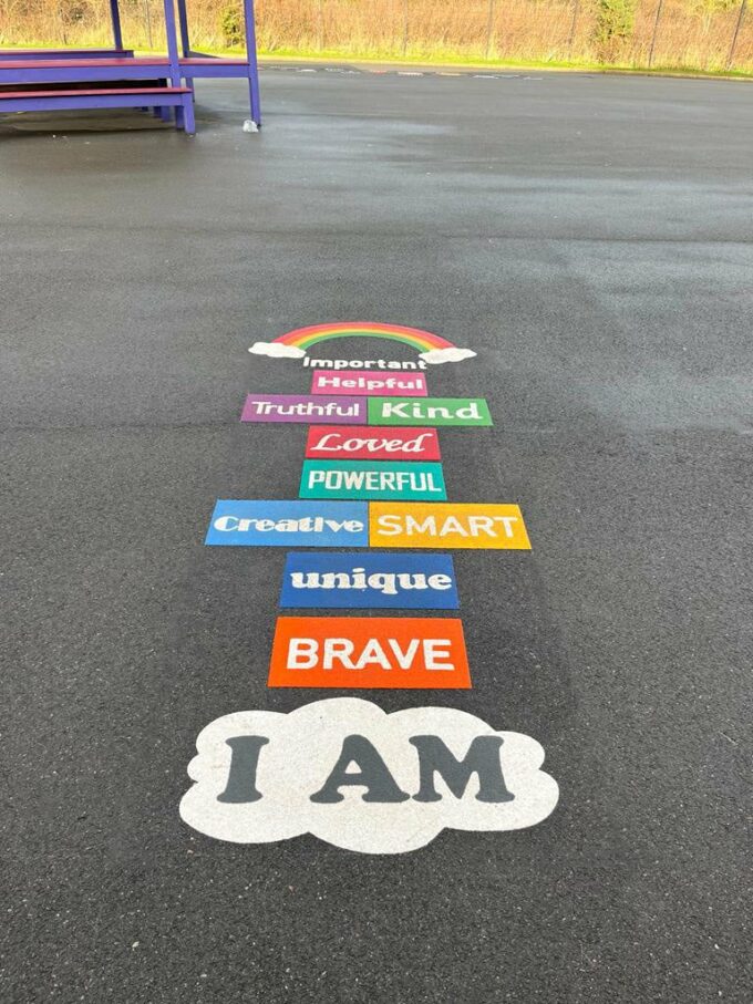 I AM Hopscotch Playground Markings | Designs & Lines