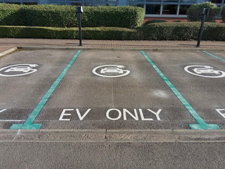 EV Charging Bay Markings | Highest Quality Thermoplastic Tarmac Parking ...