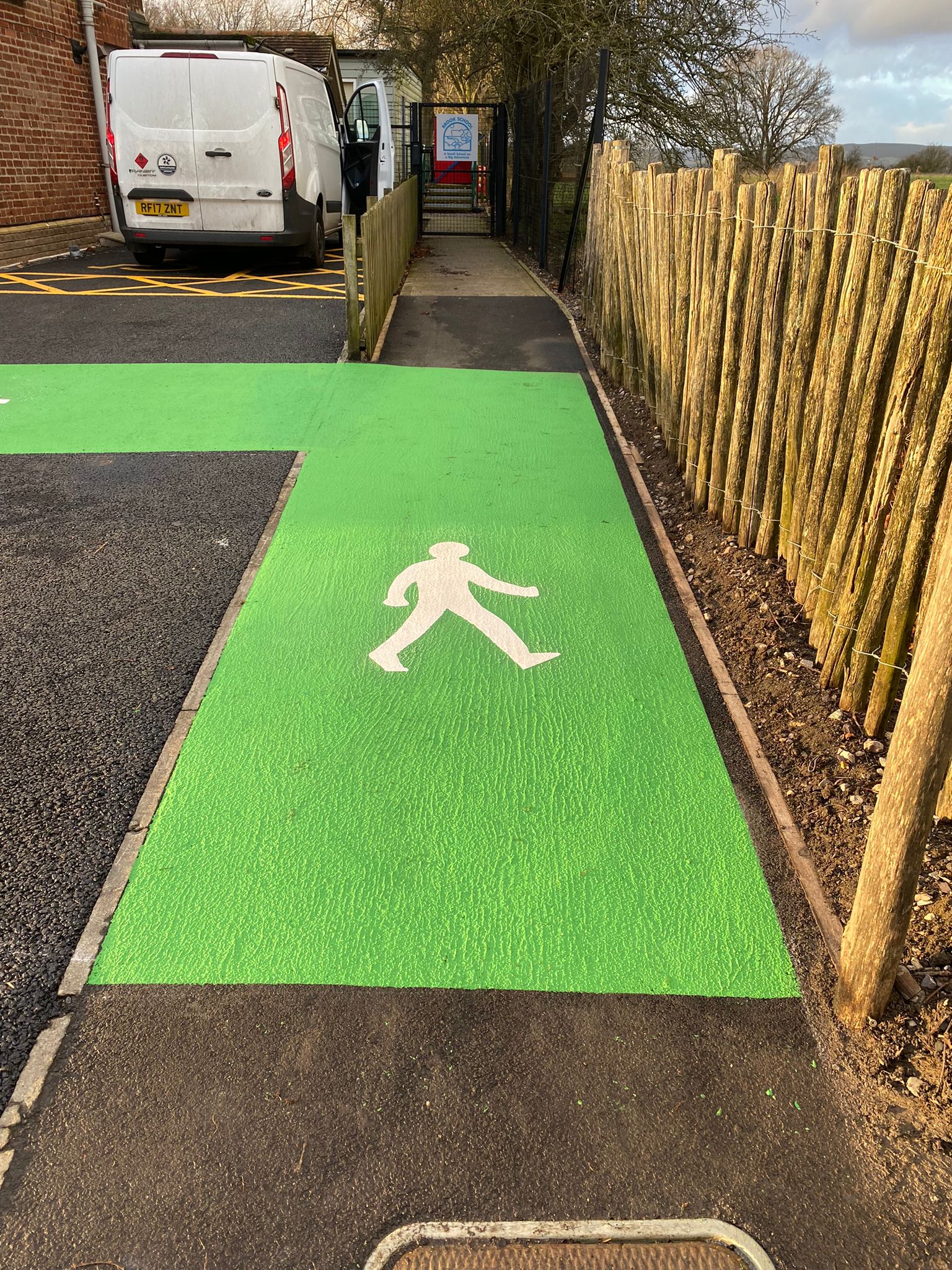Brook Community Primary School, Ashford, Kent | Playground Markings