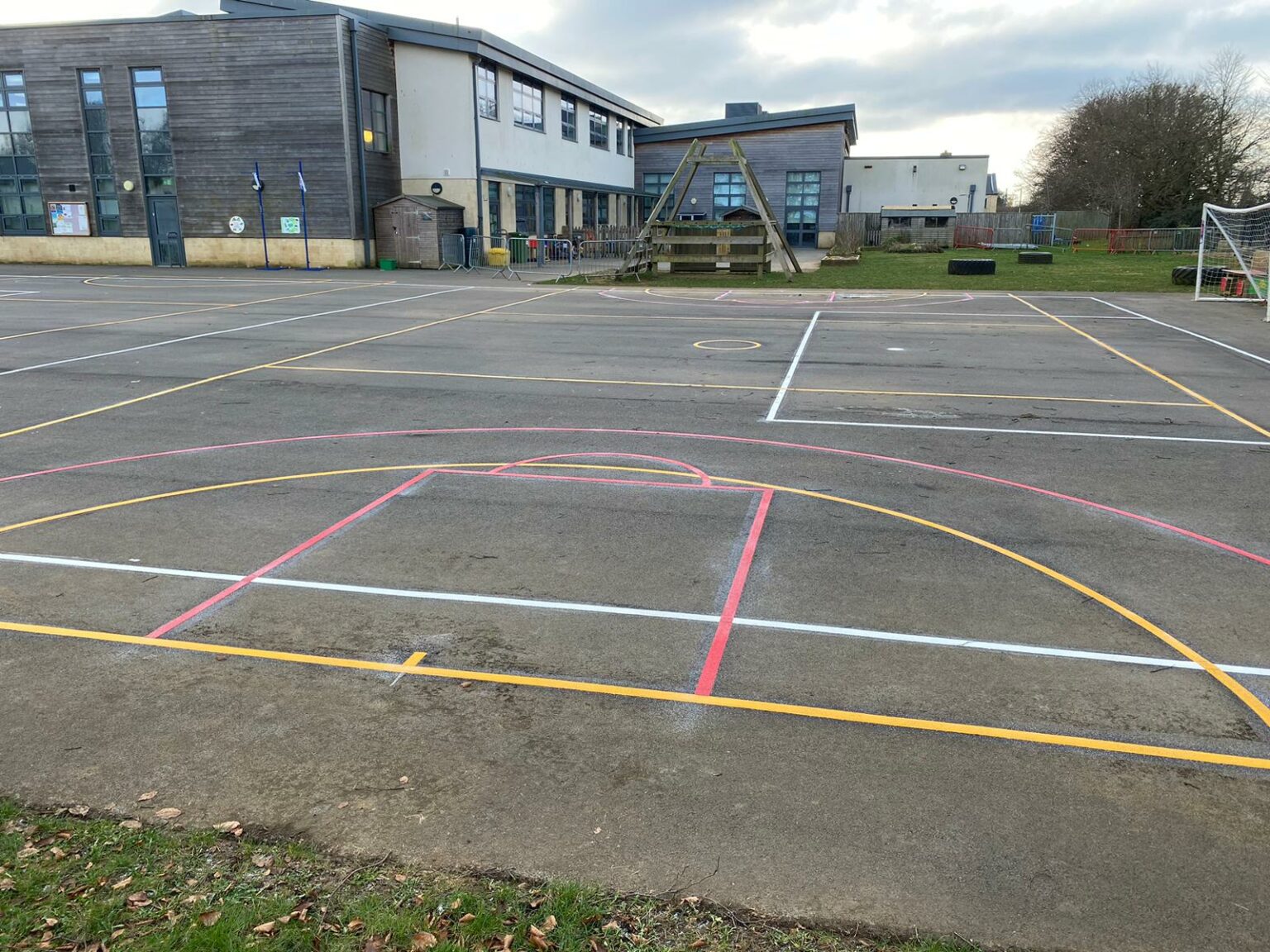 Abbot Alphege Academy in Bath, Somerset | Playground Markings