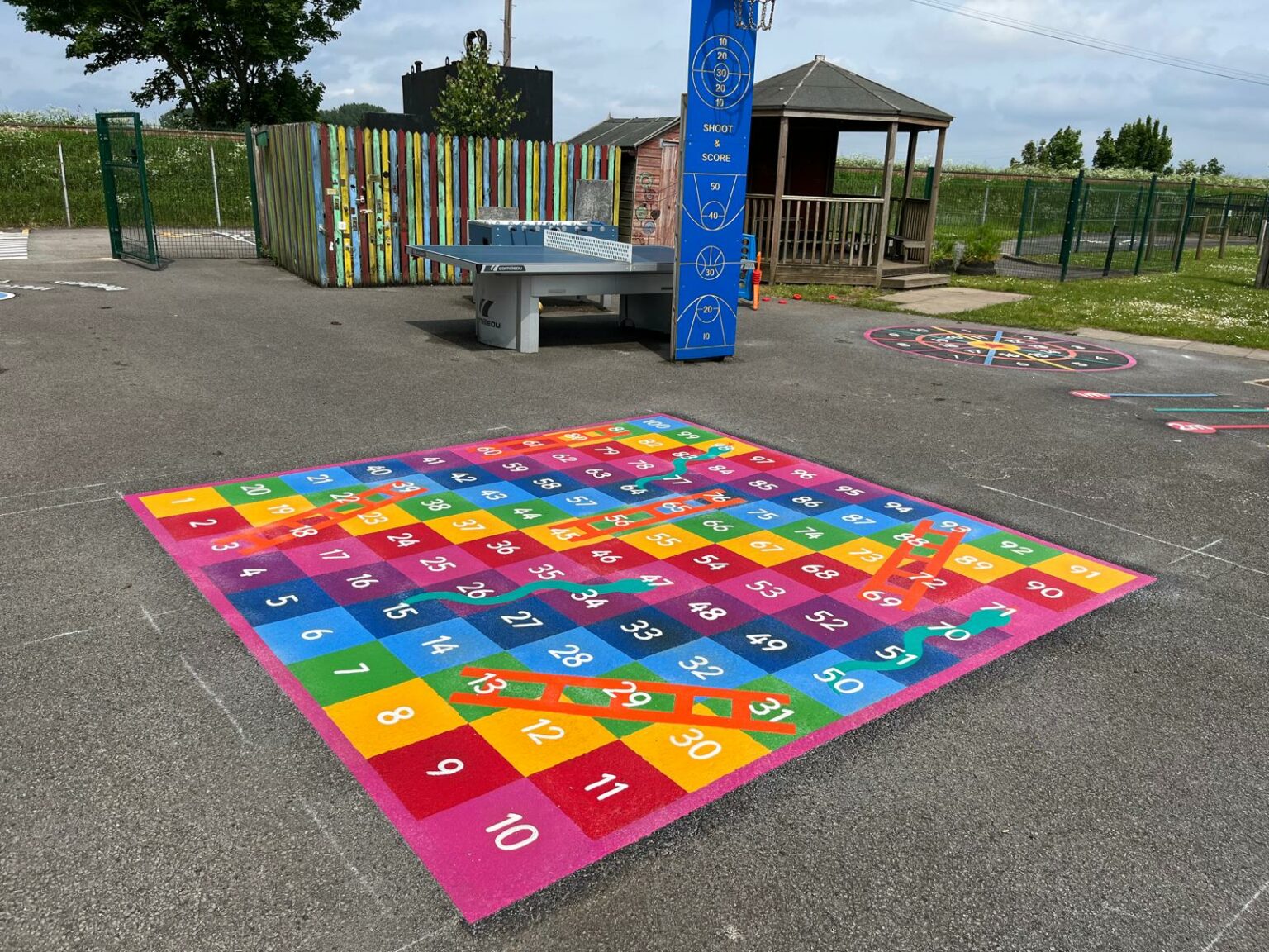 Our Playground Markings Case Study | Reedness Primary School, Goole ...