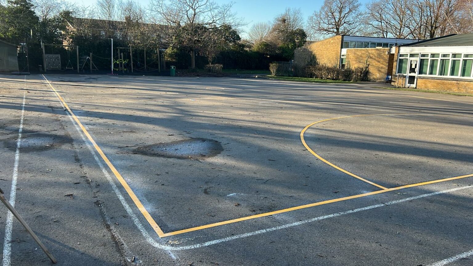 Beautiful Playground Markings | Staplehurst School, Kent