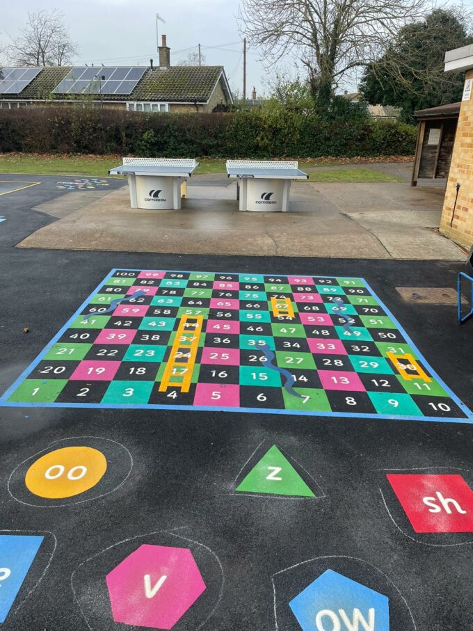 Our Playground Markings Case Study | Sproughton Primary School